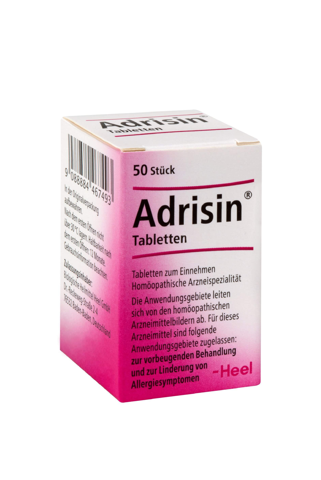 Heel Adrisin - Allergy Prevention & Treatment (50 Tablets)
