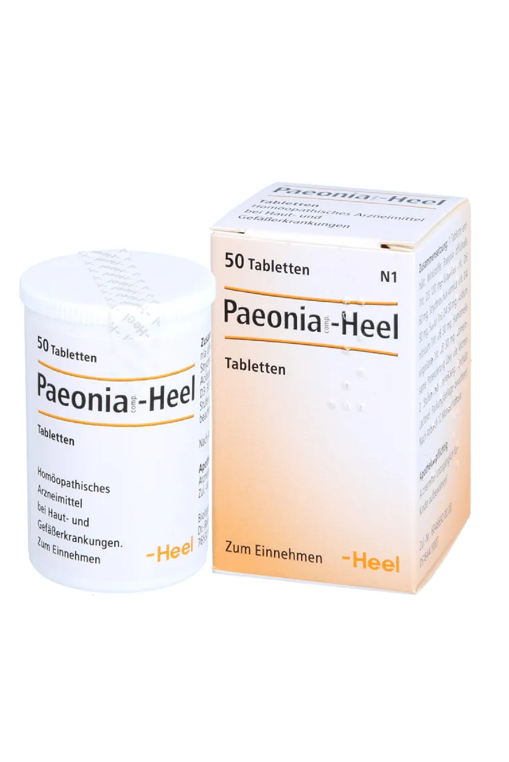 Heel Paeonia-Heel for Eczema & Hemorrhoids (50 Tabs)