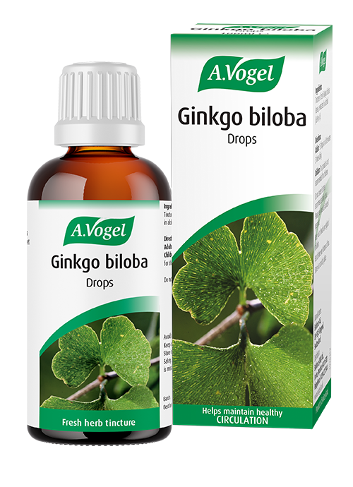 Ginkgo Biloba Drops - 50ml for Healthy Circulation